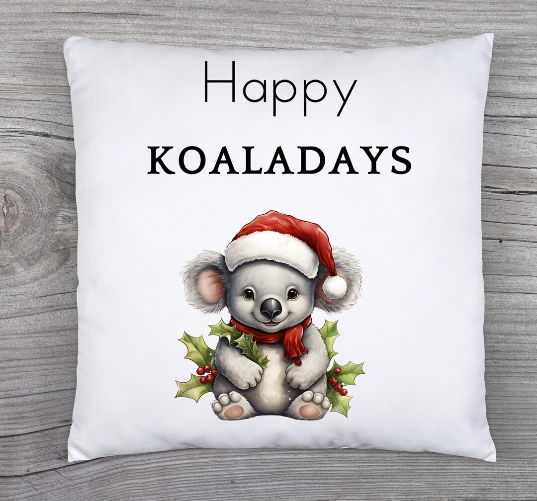 Cute Koala PNG Clipart, Christmas Koala Svg, Adorable Holiday Animal ...