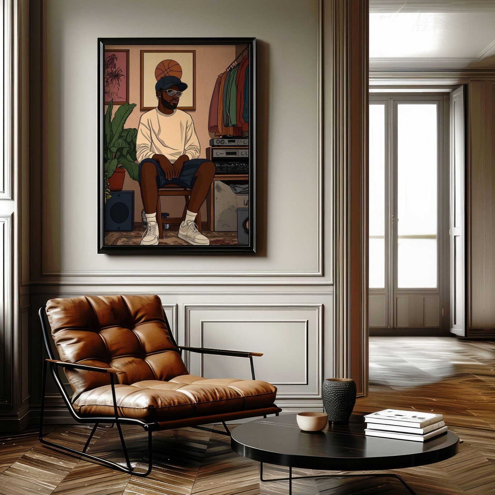 Printable Black Man Wall Art Trendy Hip Hop Poster Hypebeast ...