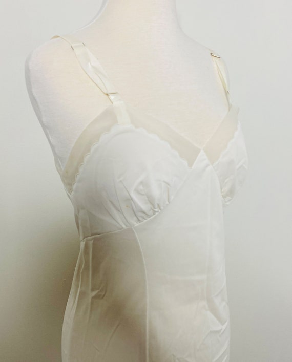 Vintage Addona Full Slip Made in the USA Ivory 34 - Gem