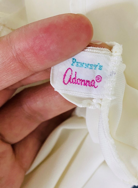 Vintage Addona Full Slip Made in the USA Ivory 34 - Gem