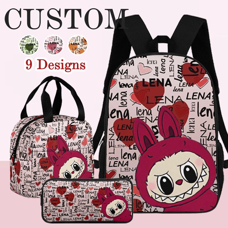 Green Labubu Backpack - Etsy