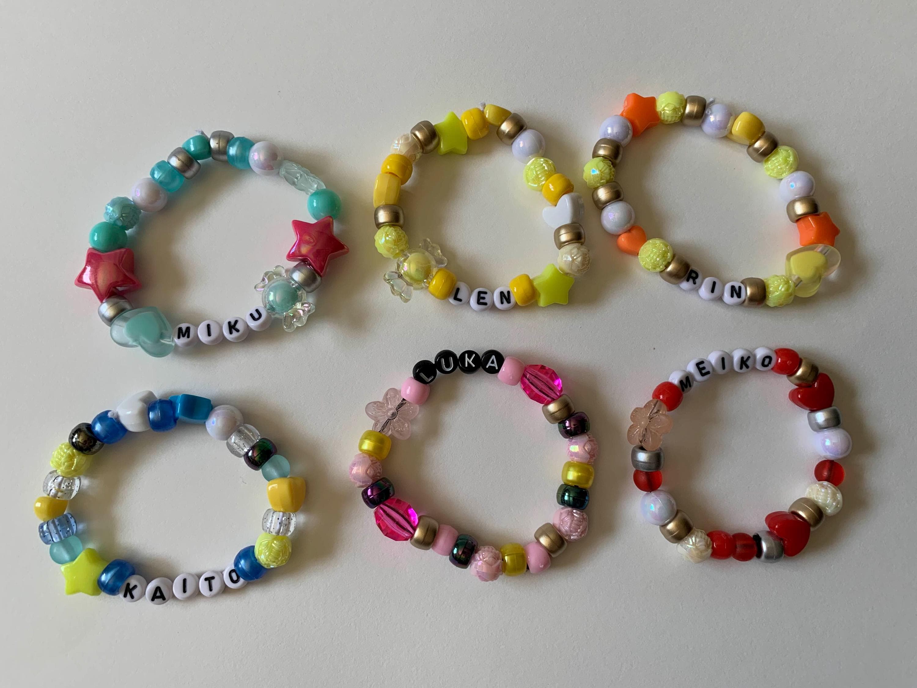 Vocaloid/utau/synthv Kandi Bracelet - Etsy