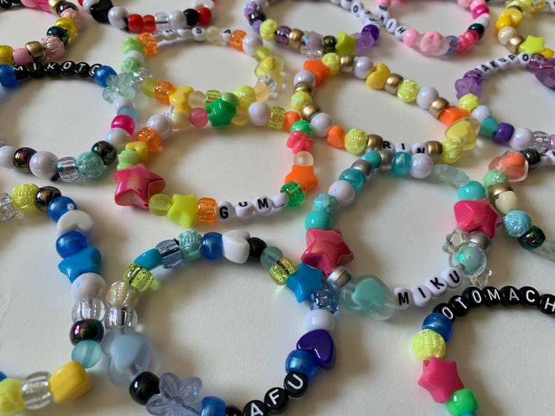 Vocaloid/utau/synthv Kandi Bracelet - Etsy