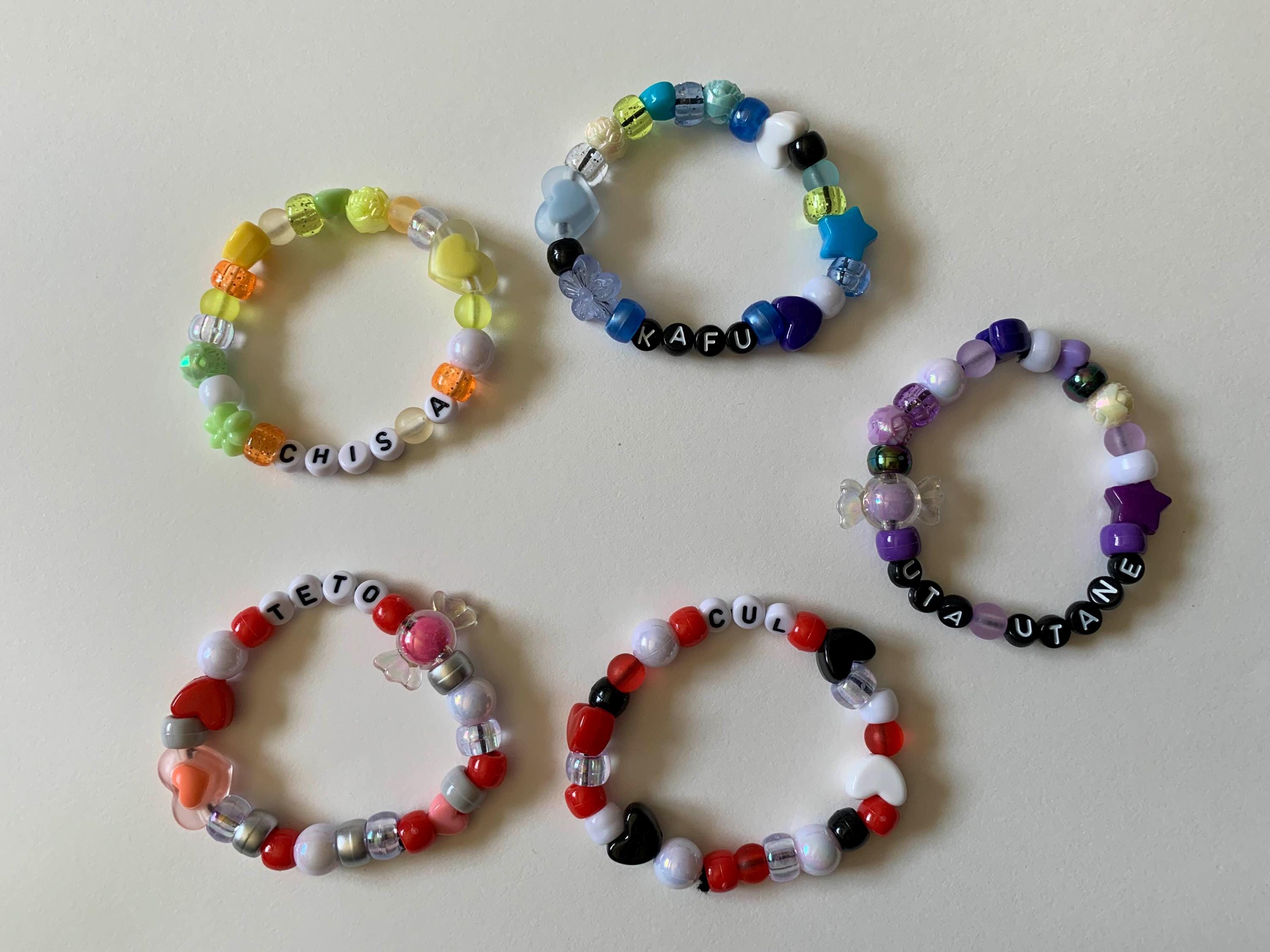 Vocaloid/utau/synthv Kandi Bracelet - Etsy