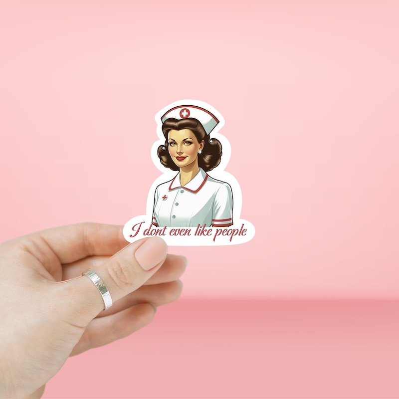 Nurse Stickers - Etsy