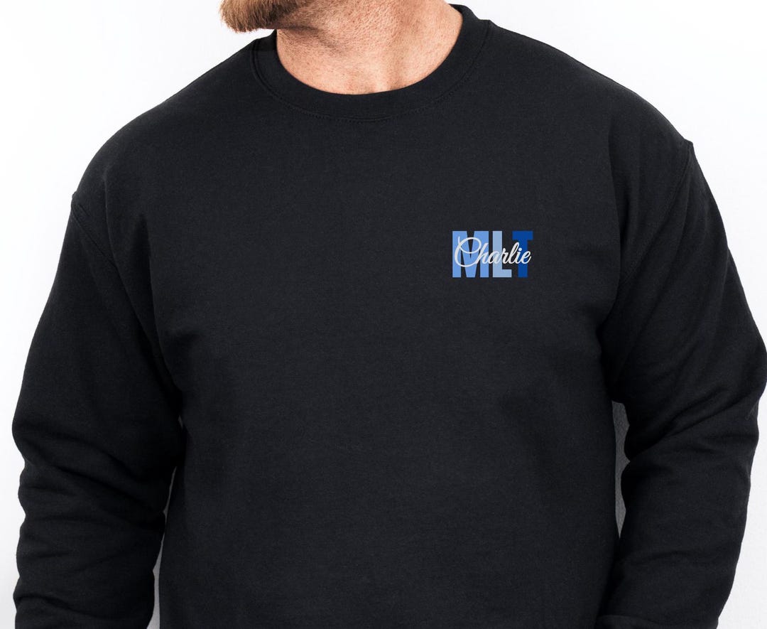 Personalized Medical Laboratory Technician MLT Sweatshirt, Gift for MLT ...