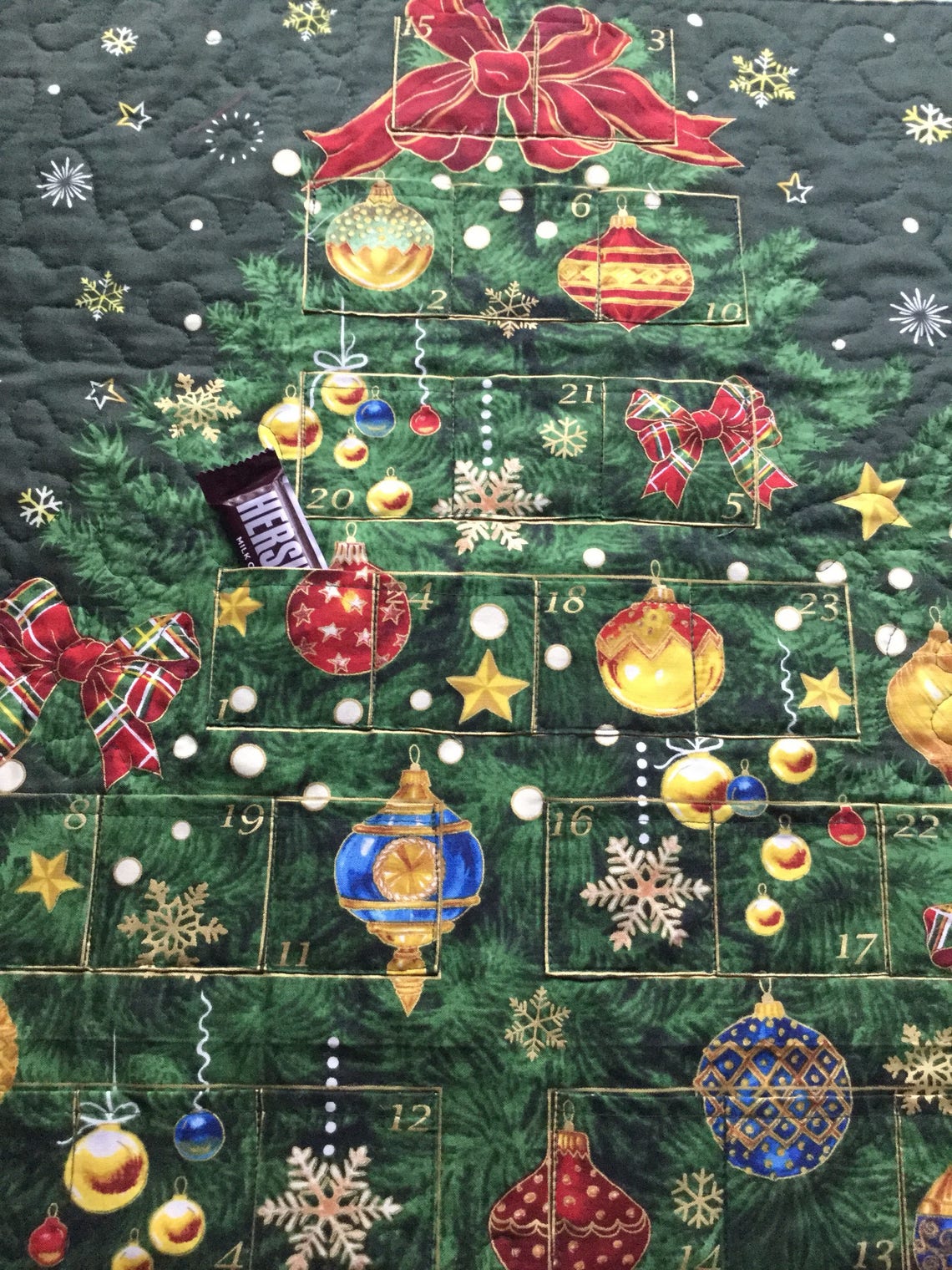 Christmas Advent Calendar Christmas Tree Calendar Christmas - Etsy