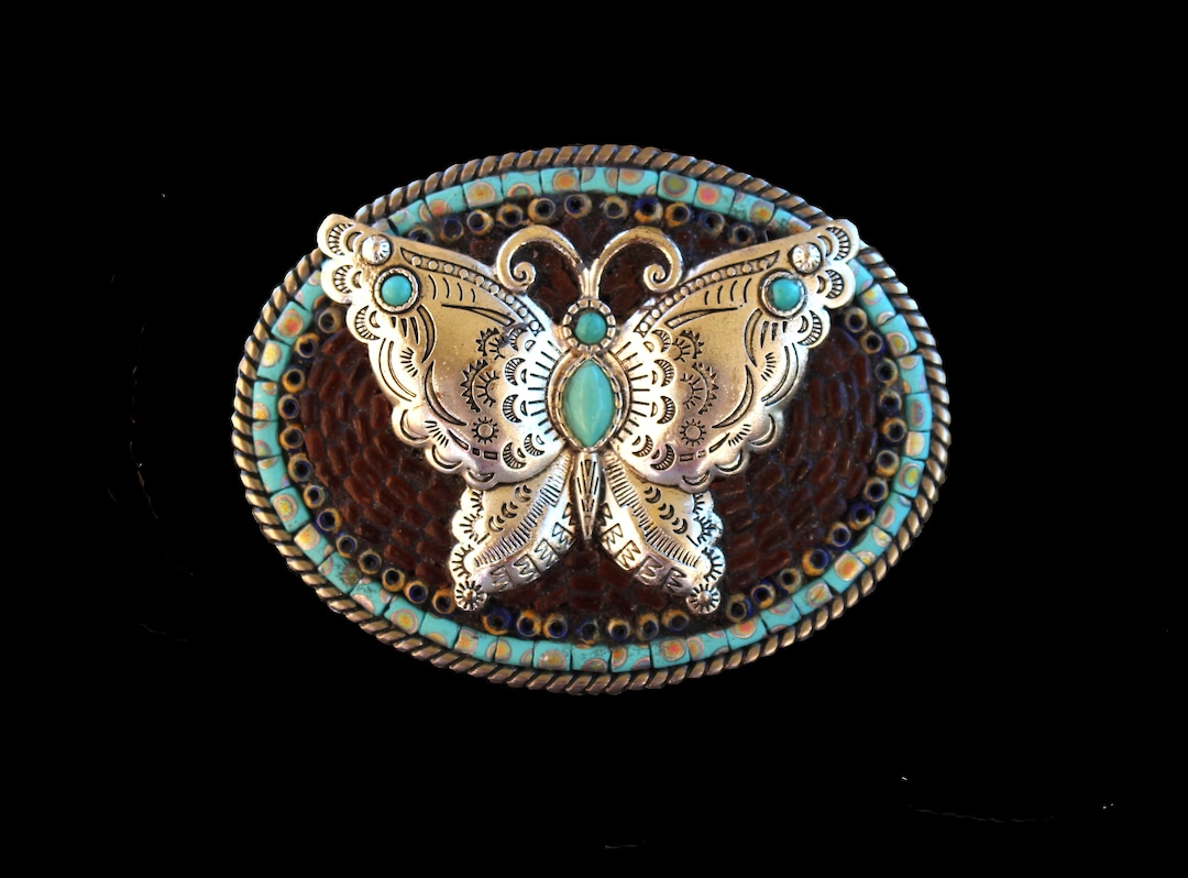 Southwestern Native American Style Butterfly With Faux - Etsy