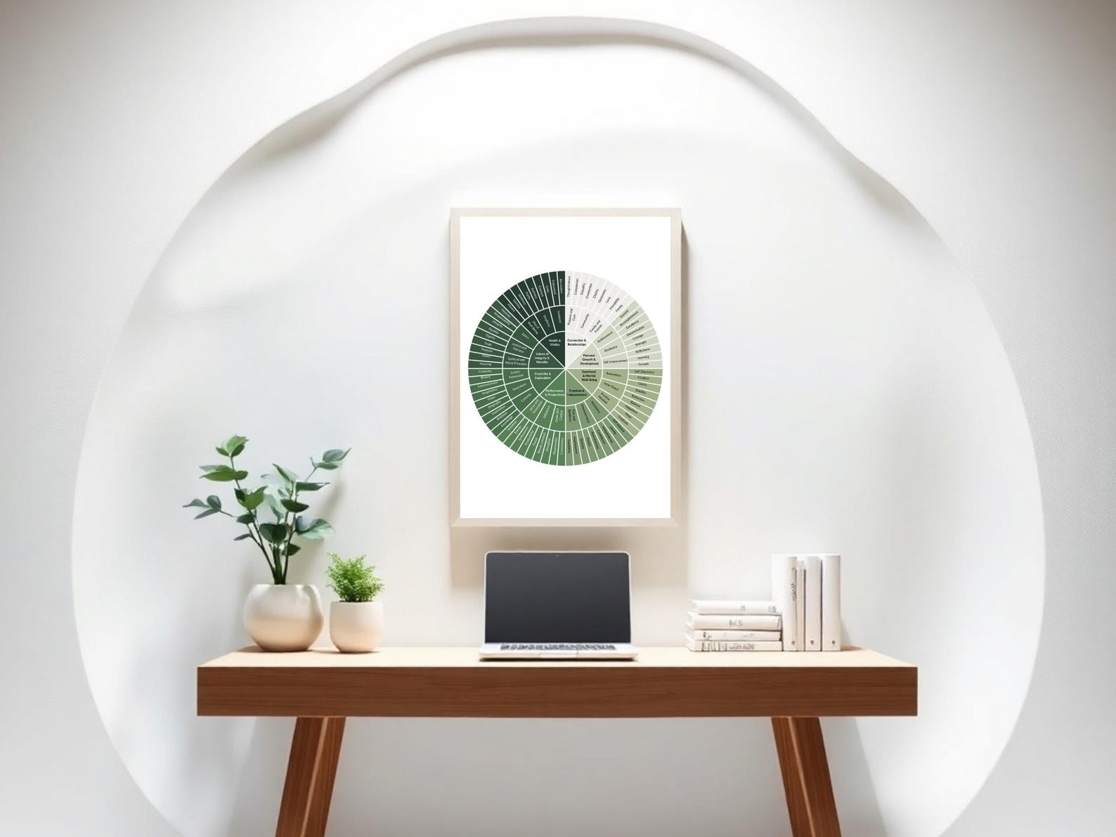 Core Values Wheel Discover Your Core Values Therapy Personal Values ...