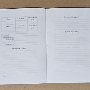 Short Story Reading Journal - Etsy