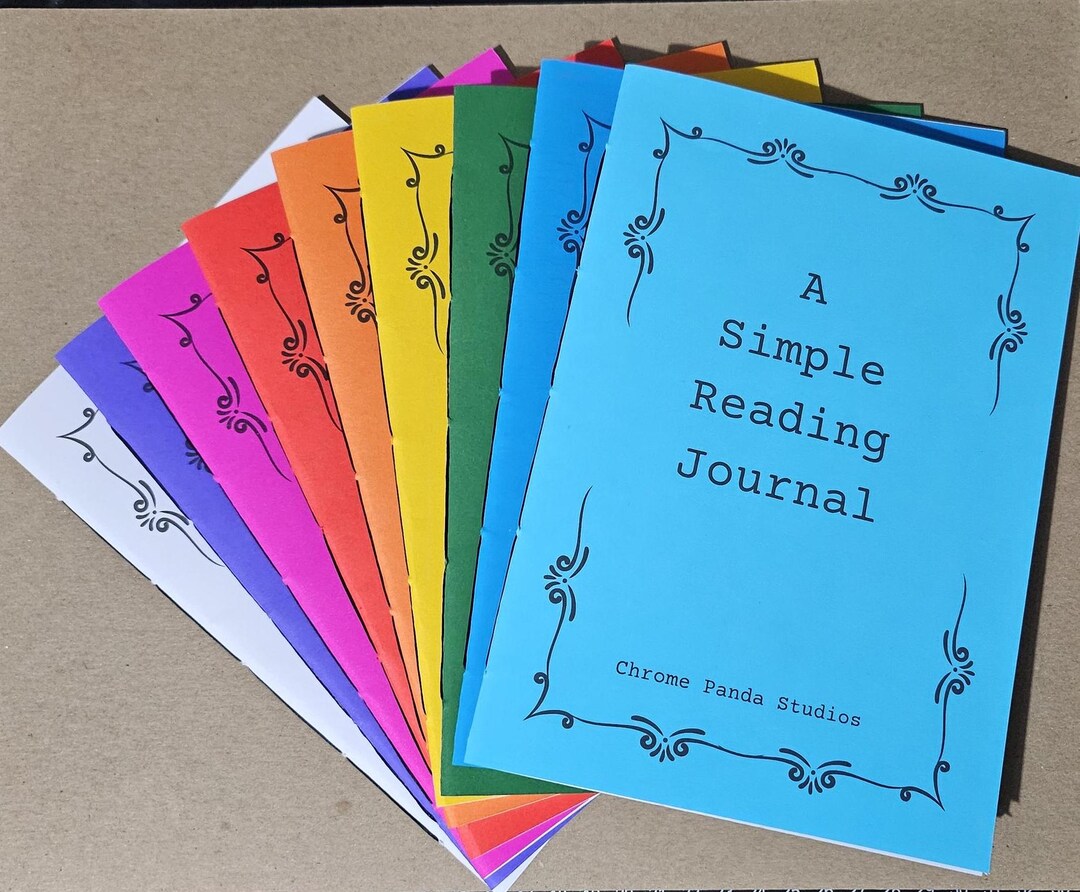 Simple Reading Journal - Etsy