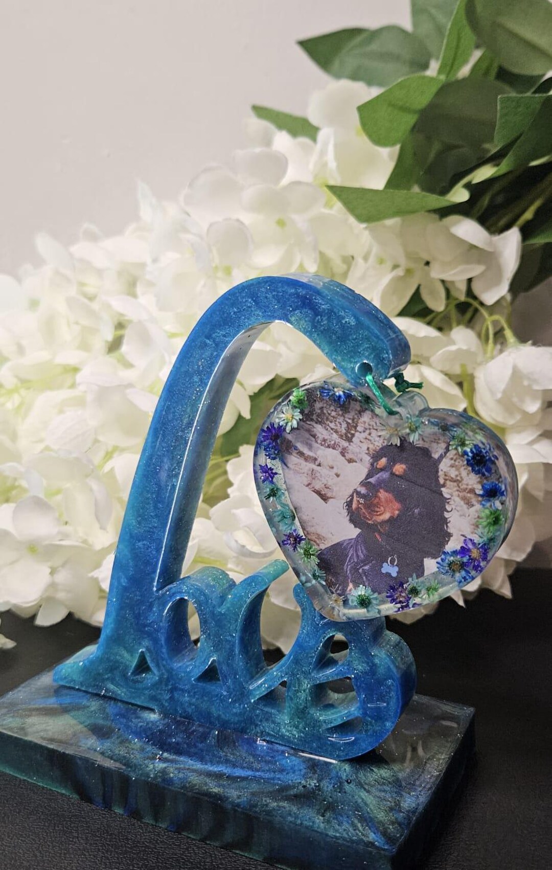 Resin Photo Frame| Anniversary Gift| Heart Frame | Couples Gift| Gift ...