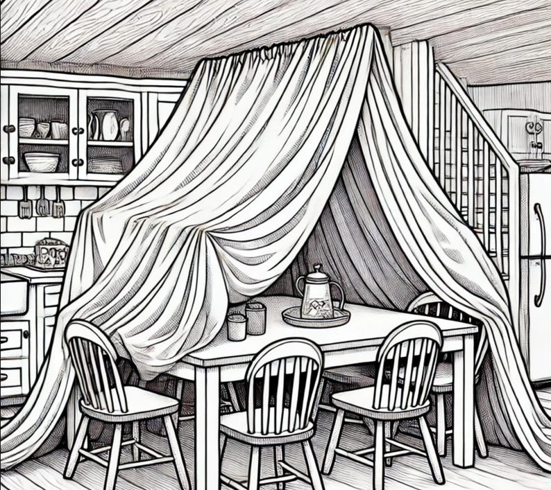 Table Tunnel -fort - Etsy