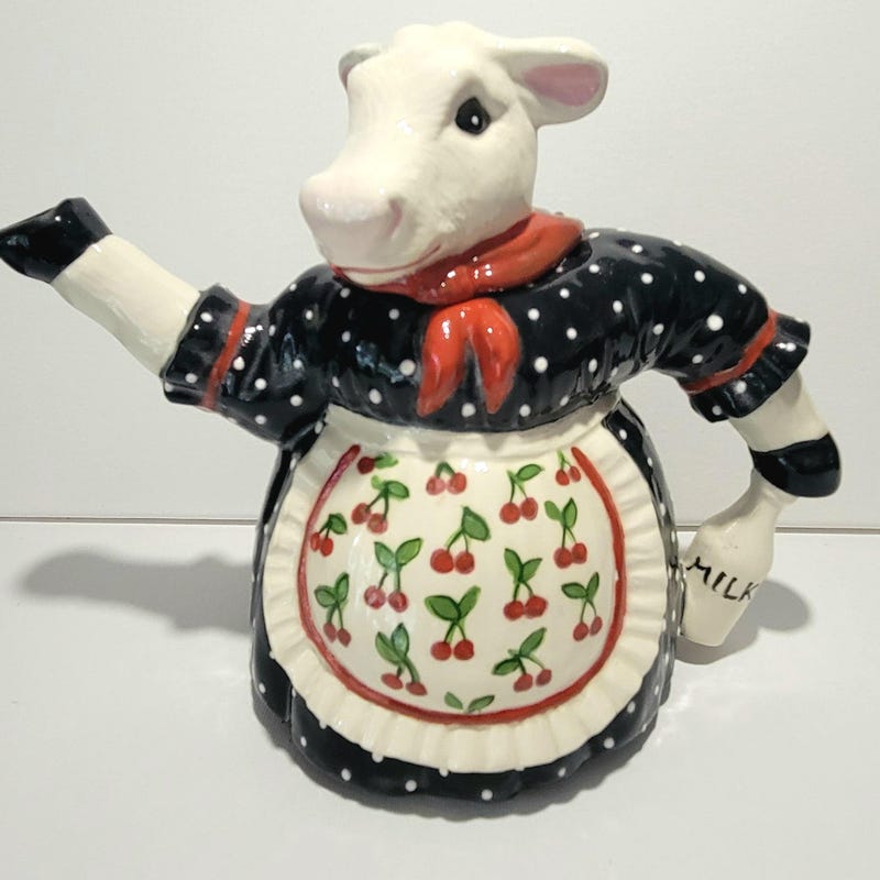 Cow Teapot - Etsy