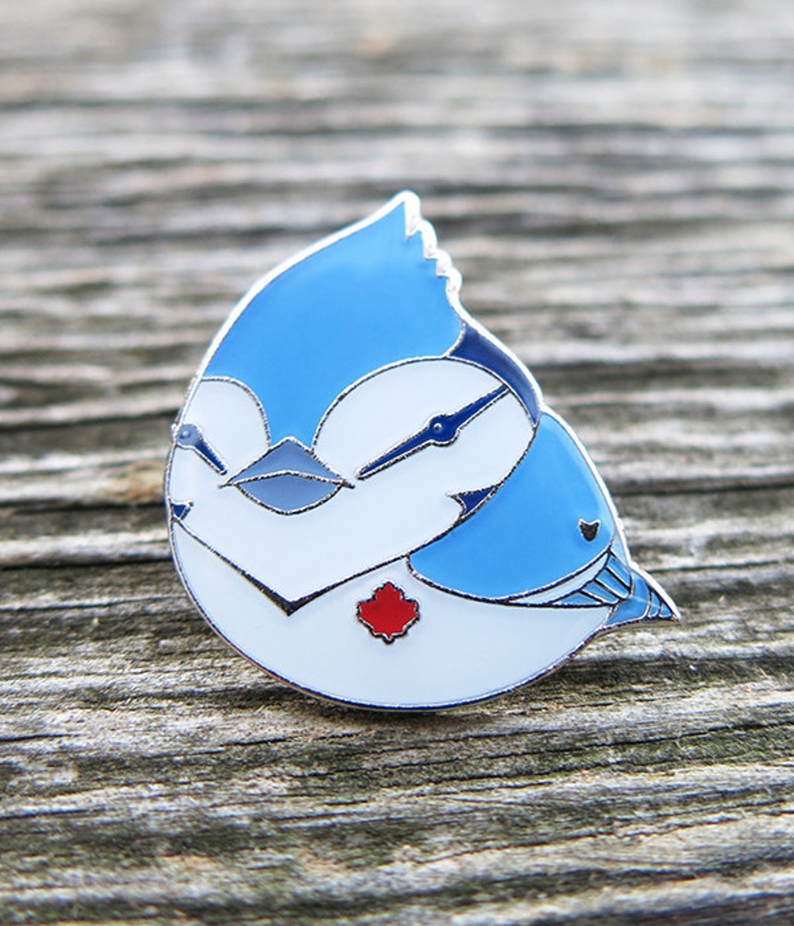 Blue Jay Lapel Pin - Etsy