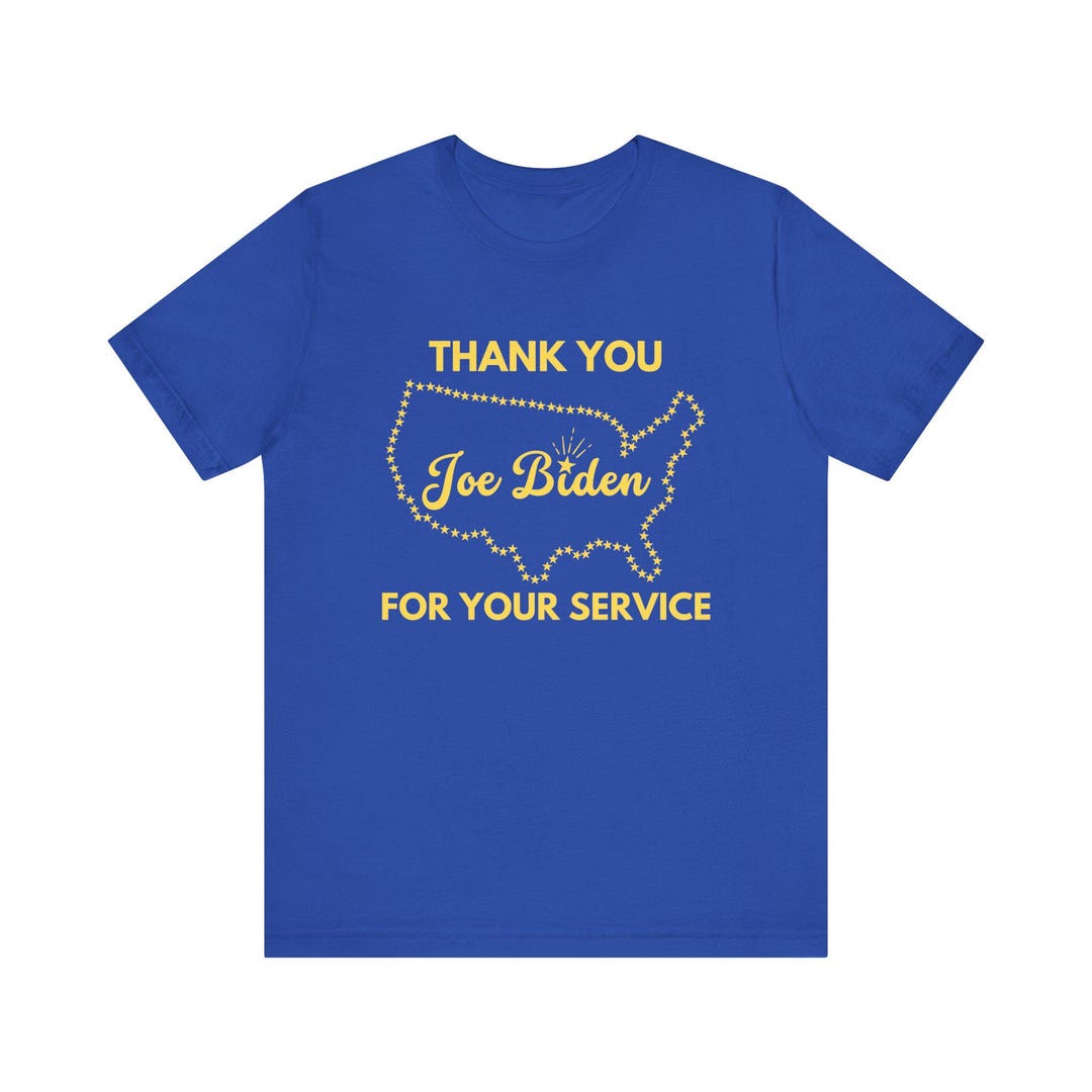Thank You Joe Unisex Jersey Short Sleeve Tee - Etsy