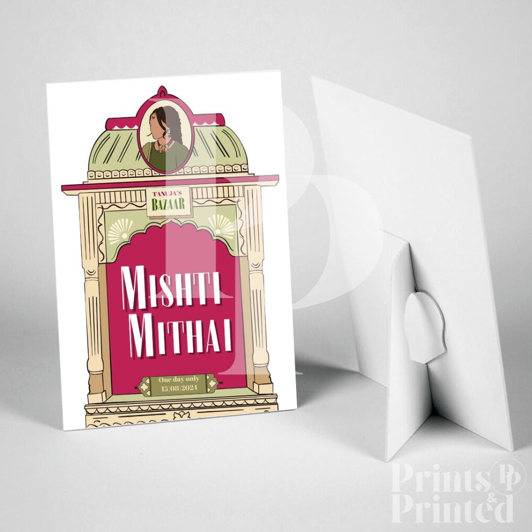 Personalised Custom Strut Cards | Digital Picture | Custom Logo and ...