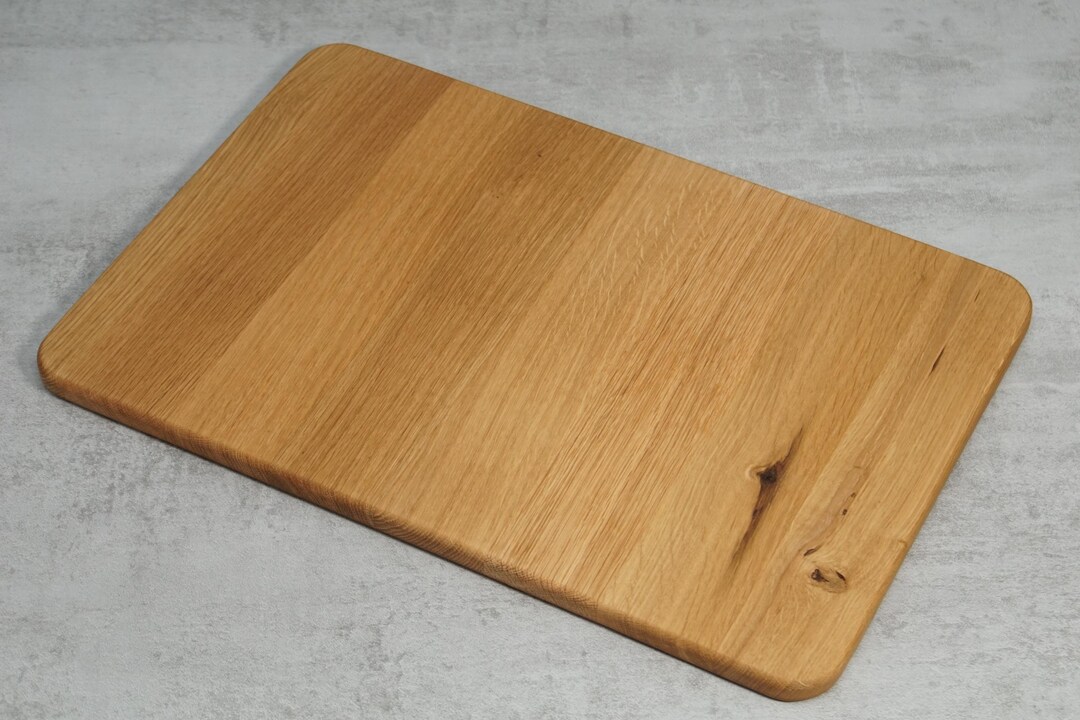Solid Oak Sharing Board 500mm X 340mm X 18mm Thick - Etsy