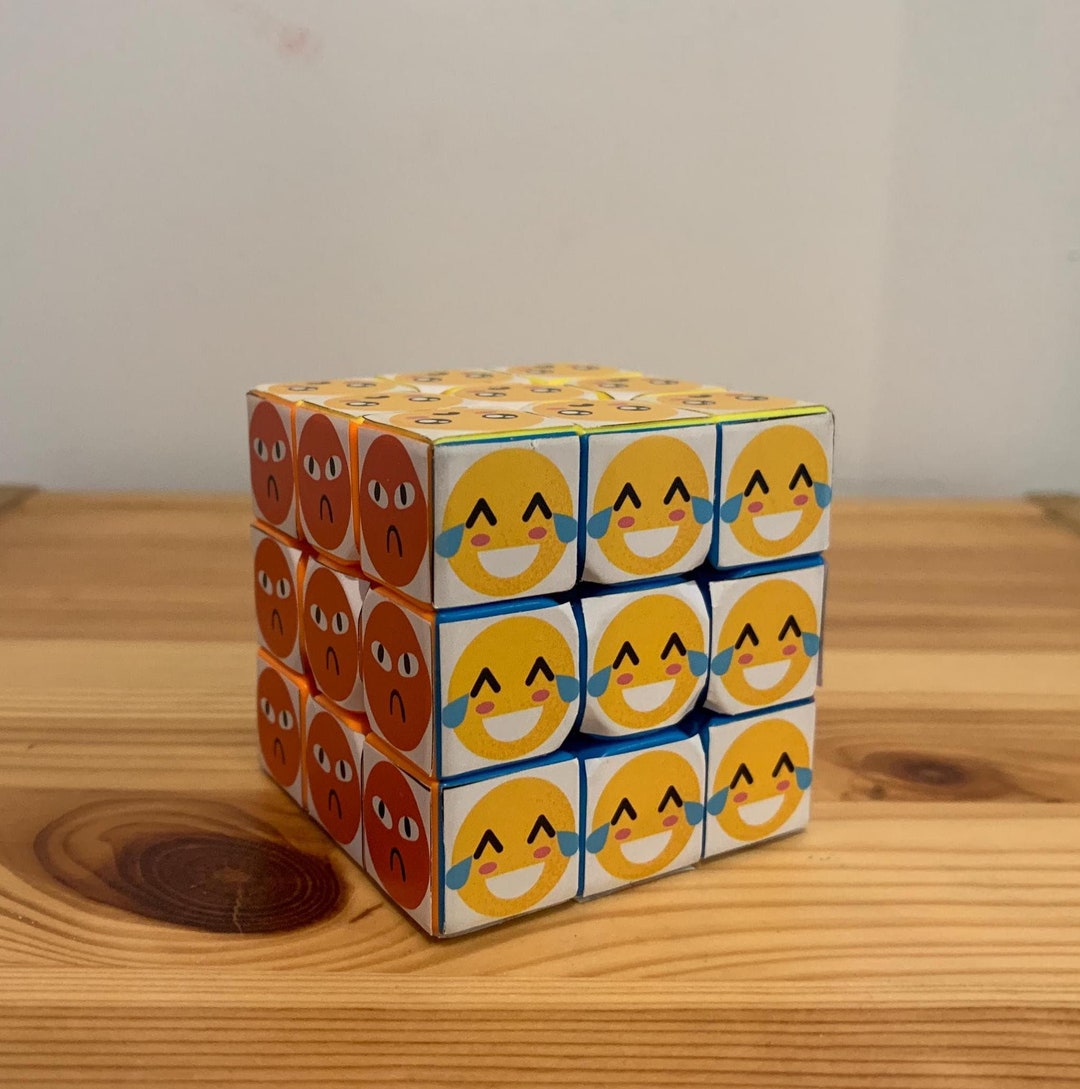Emoji Rubik's Cube - Etsy