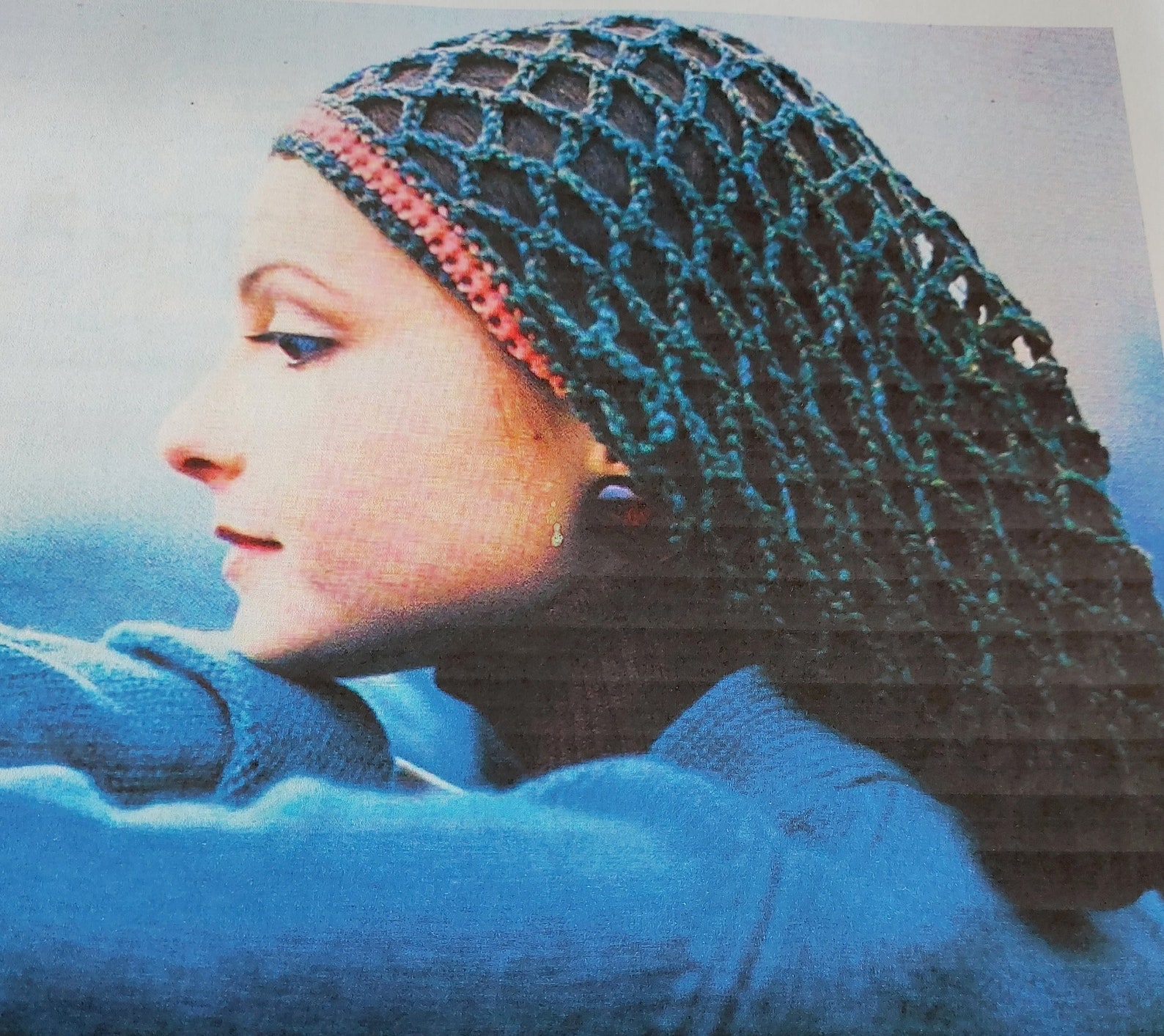 Women Hairnet - Snood - 1940's Style- Mesh Slouchy Beanie -woman Hat ...