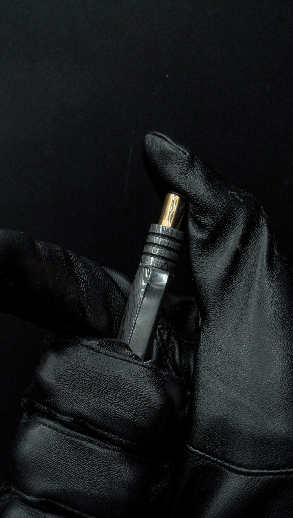 Handmade Damascus Steel Pen, Premium Hand Forged Steel and Copper Brass ...