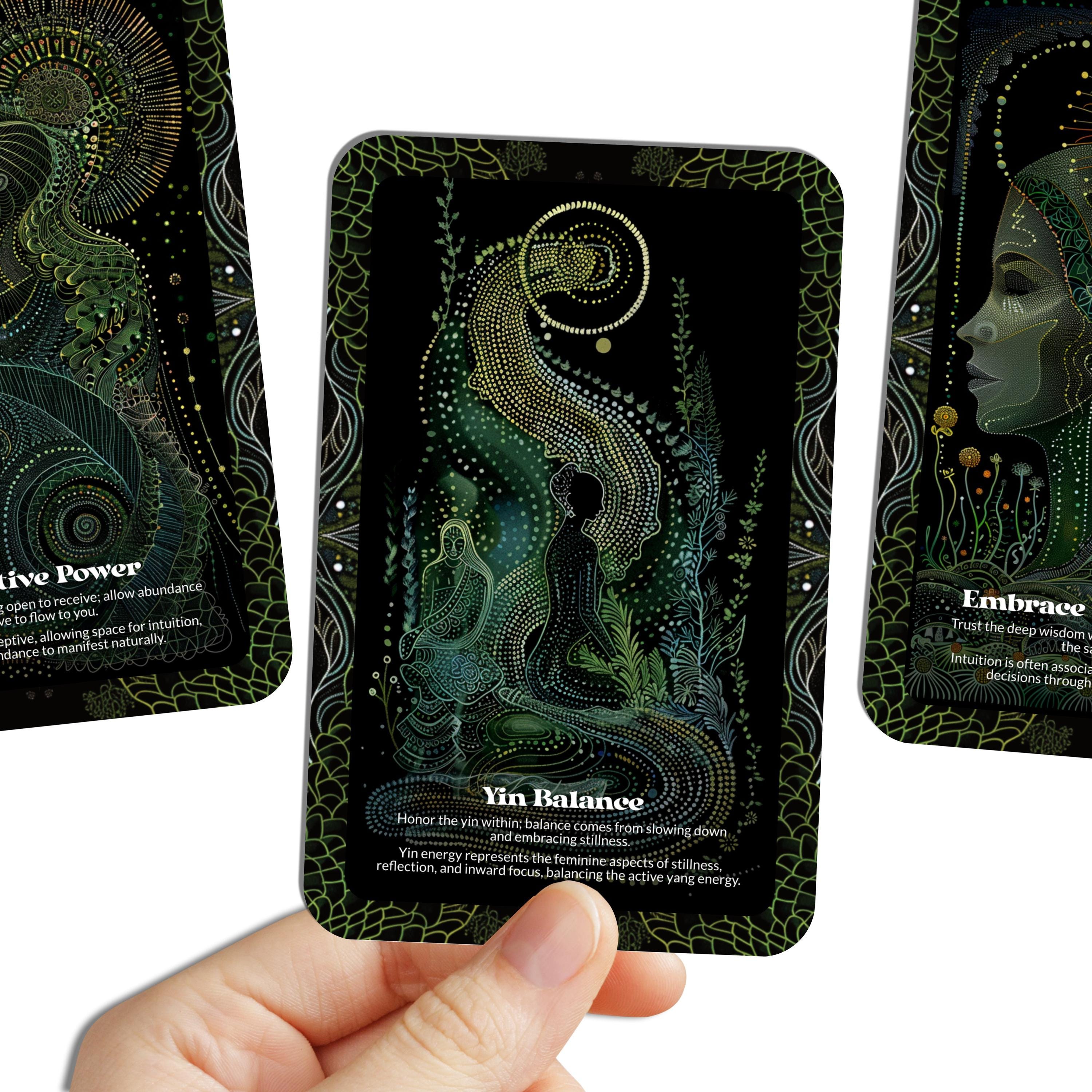 Sacred Feminine Oracle Cards: Divine Vision, Divination Tool - Etsy