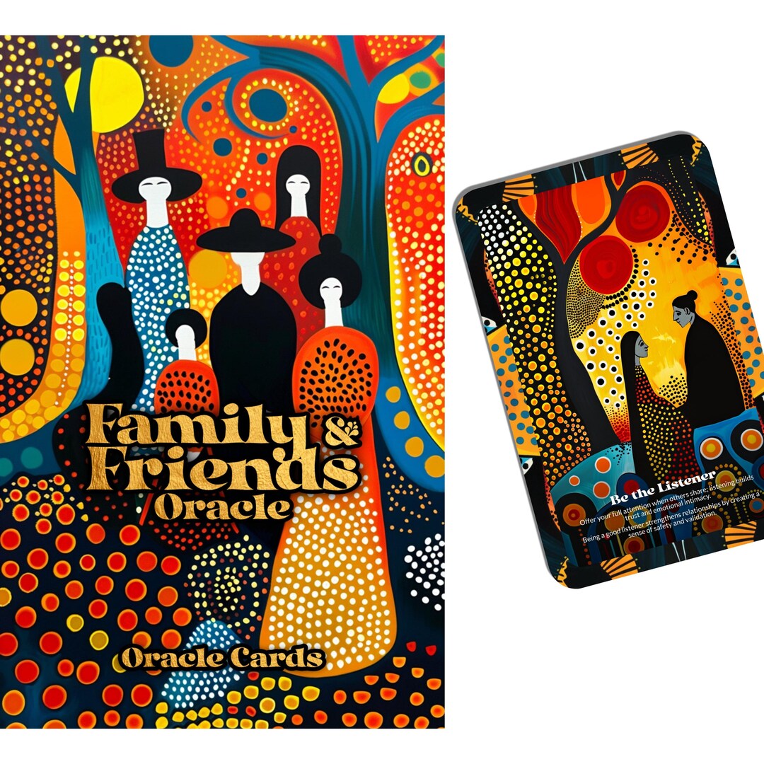 Family & Friends Oracle - 22 Oracle Cards - Strengthening Bonds of Love ...