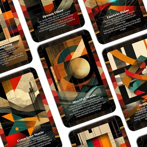 Lucid Static – A Dreamwork Oracle Deck – 22 Oracle Cards – Chaos and ...
