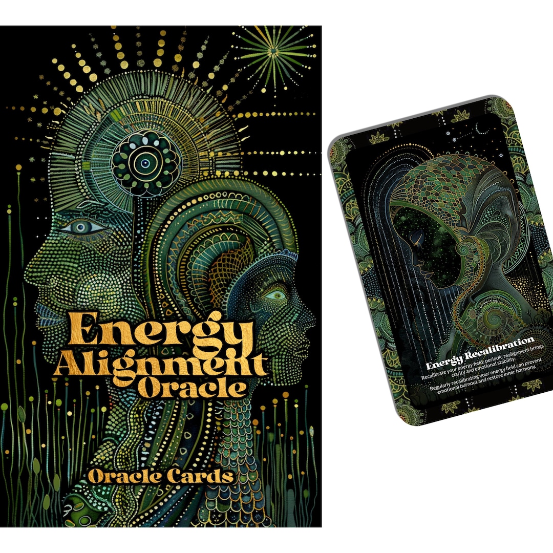 Energy Alignment Oracle - 22 Oracle Cards - Balancing Your Energetic ...