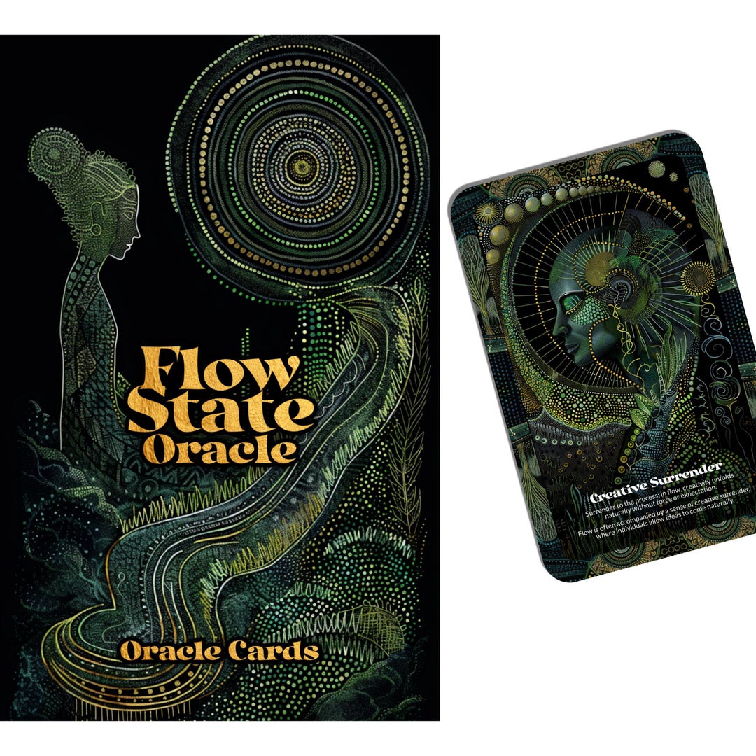 Flow State Oracle Cards: Symbolika Vision Deck - Divination Tool - Etsy