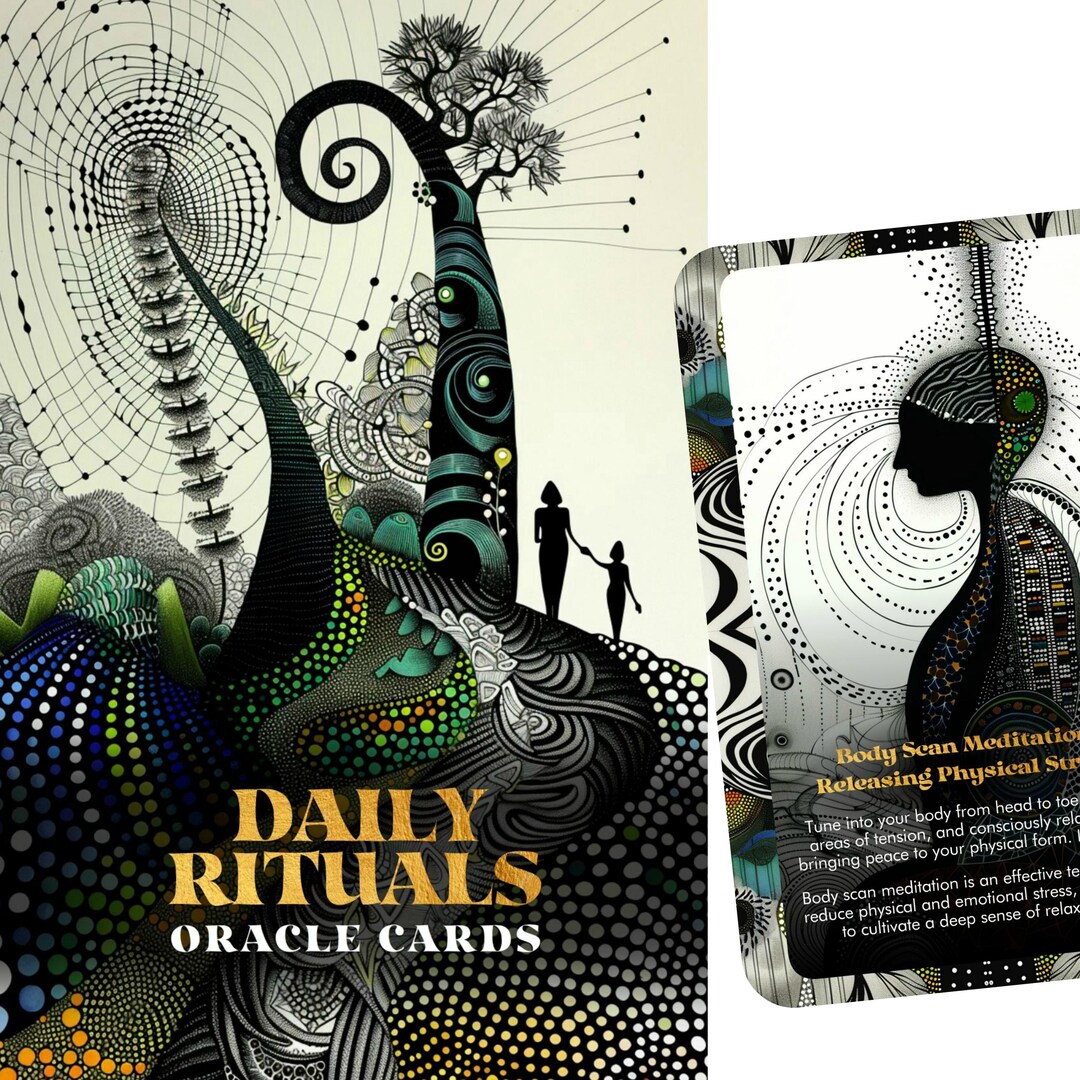 Daily Rituals Oracle Cards: Mindful Guidance - Symbolika Vision - Etsy