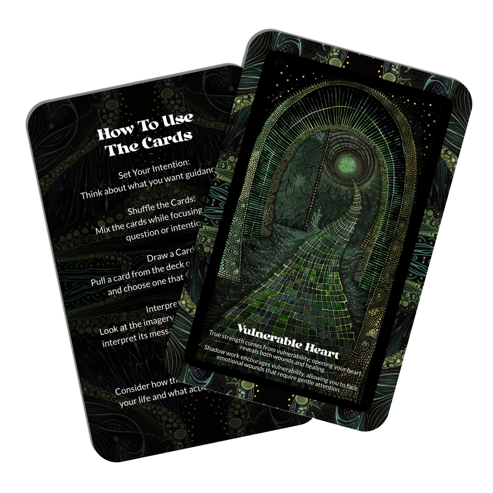Shadow Work Oracle Cards: Divination Tool - Symbolika - 24 Cards - Etsy