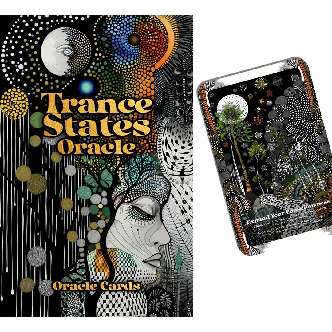 Trance States Oracle - 22 Oracle Cards - Exploring Altered States of ...