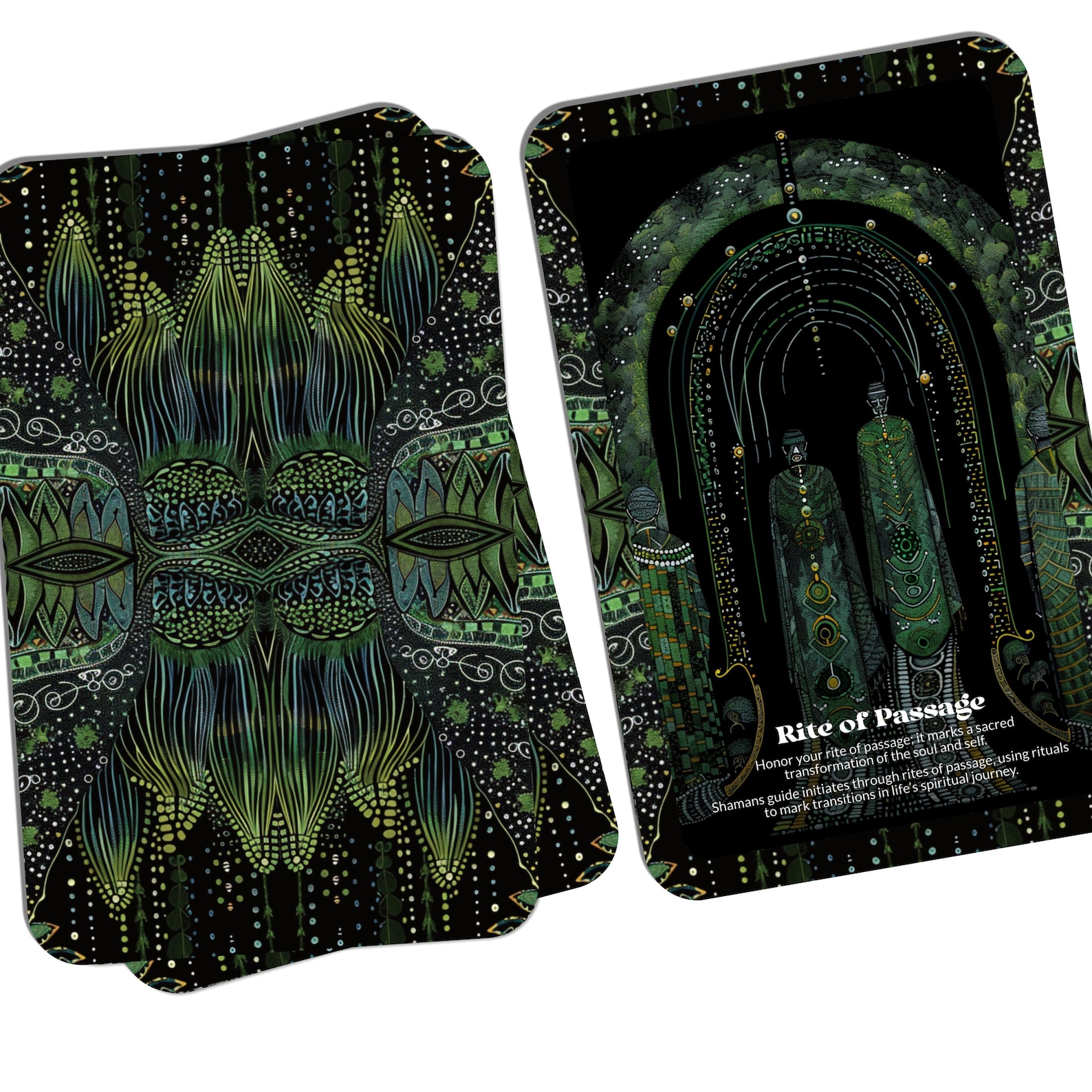 Shamanic Journey Oracle Cards: Divination Tool - 24 Cards - Etsy