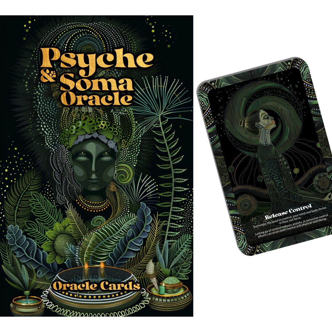 Psyche & Soma Oracle Cards: Mind-body Integration, Divination Tool - Etsy