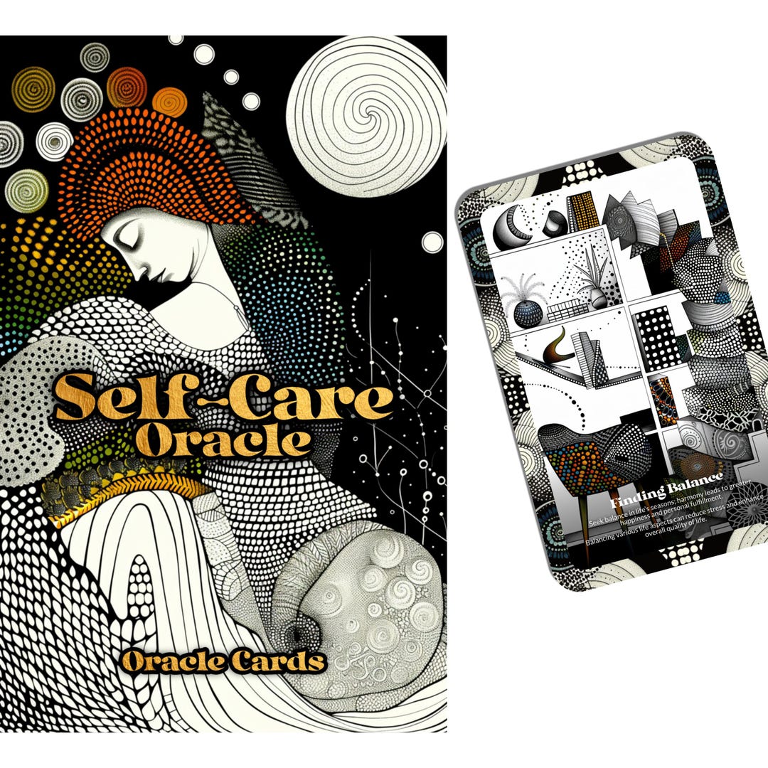 Self-care Oracle - 22 Oracle Cards - Prioritizing Your Well-being - by ...