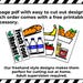 Grocery Store - Printable PDF - Print, Cut and Stick These 4 Pages to ...
