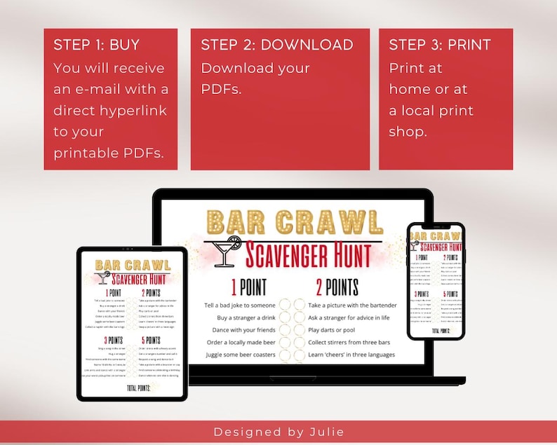 Bar Crawl Scavenger Hunt Printable, Bar Scavenger Hunt, Pub Crawl Games ...