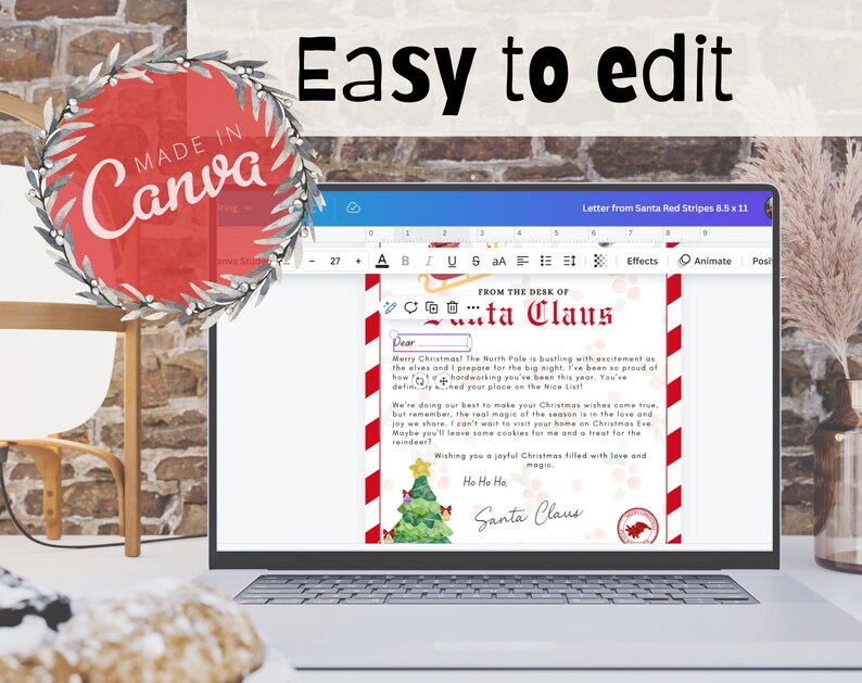 Santa Letter, Letter From Santa, Polar Express, Letter From Santa ...