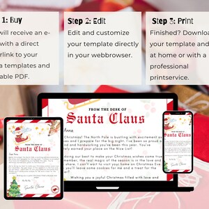 Santa Letter, Letter From Santa, Polar Express, Letter From Santa ...