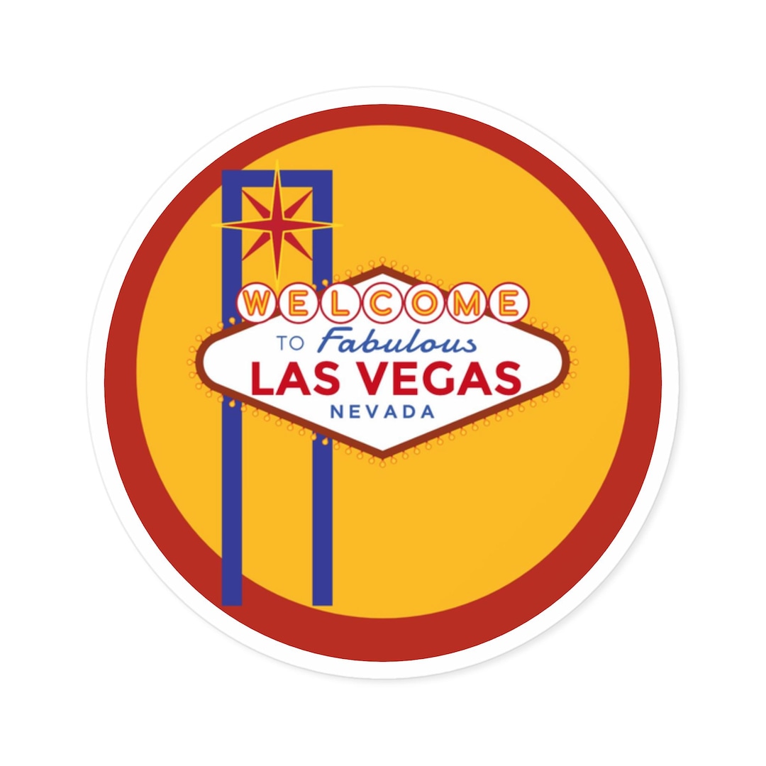 USA Made Sticker, Las Vegas Premium Vinyl Sticker, Great for Laptop ...