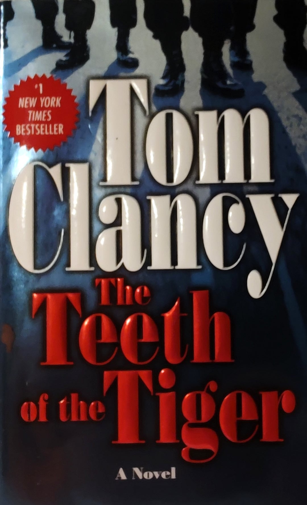 Tom Clancy THE TEETH of the TIGER (paperback) - Etsy