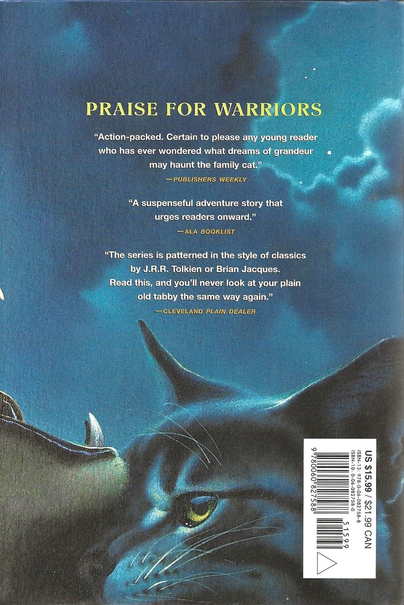 Erin Hunter Warriors STARLIGHT the New Prophecy - Etsy