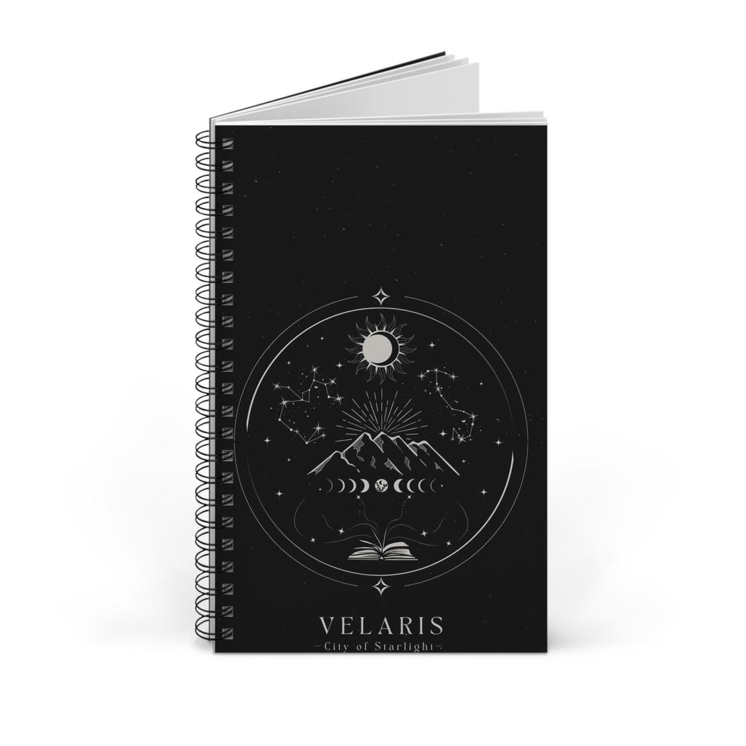Acotar Spiral Journal , Acotar Notebook, Rhysand Notebook, Velaris ...