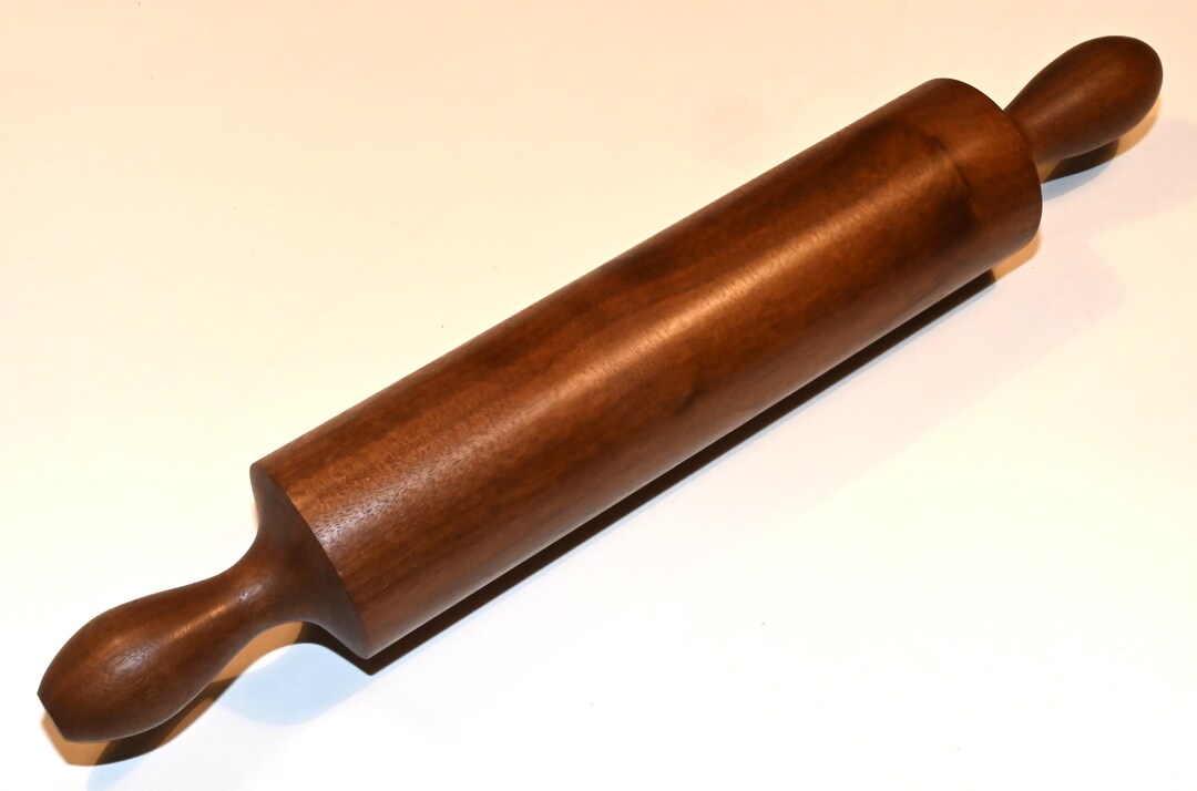 Hand Turned Hardwood Rolling Pin: Food Safe Oil Finish - Etsy