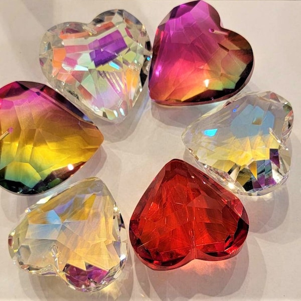 Glass Heart - Etsy