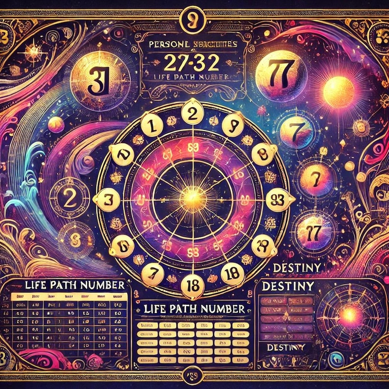 Personal Numerology Report, Fast Numerology Reading, Personalized ...