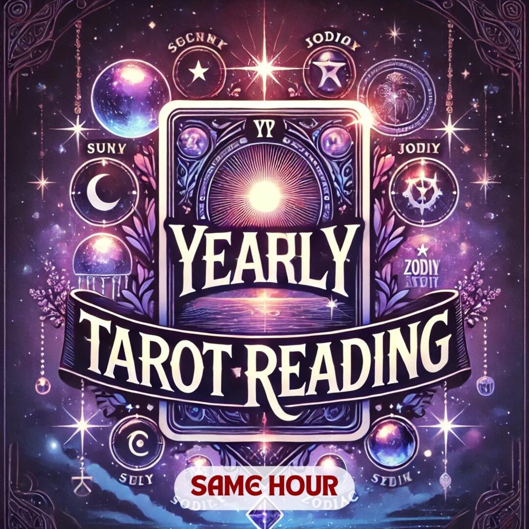 Yearly Tarot Reading, Same Hour Tarot Reading, Full 12-month Forecast ...