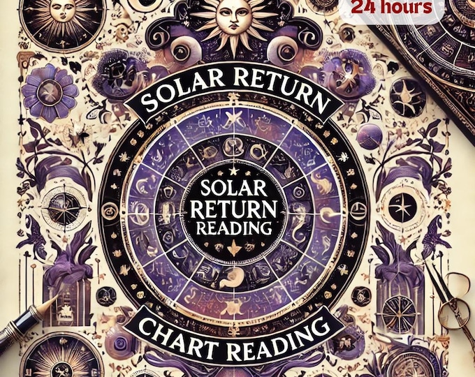 Solar Return Report - Solar Return Chart - Natal Report - Astrology ...
