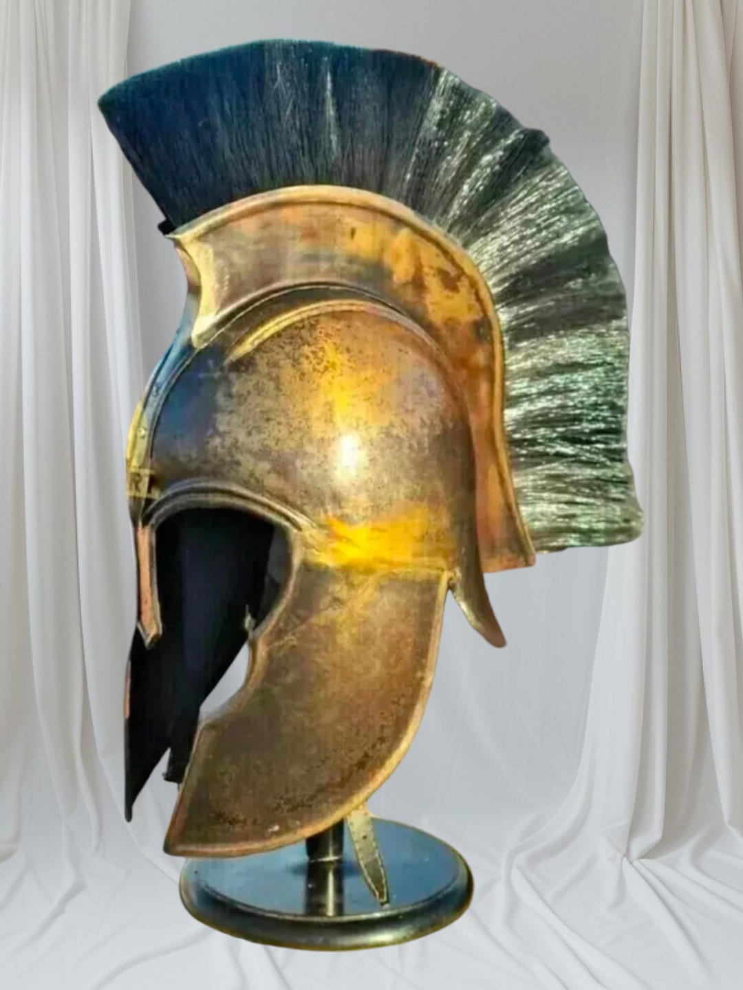 Greek Trojan Helmet / Troy Movie Trojan Helmet / Brad Pitt Troy Helmet ...